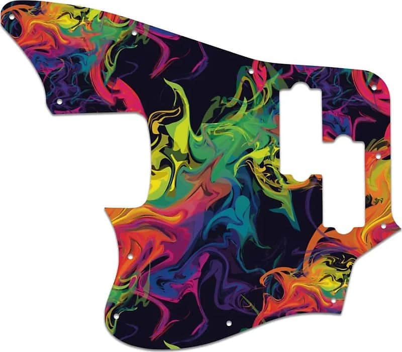 WD Custom Pickguard For Left Hand Squier By Fender Vintage | Reverb