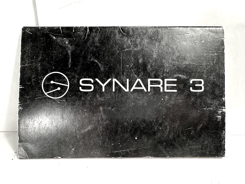 Star instruments Synare III user manual vintage drum machine | Reverb