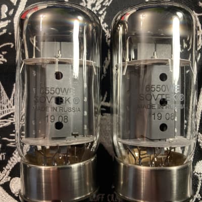 SOVTEK 6550WA Matched pair | Reverb