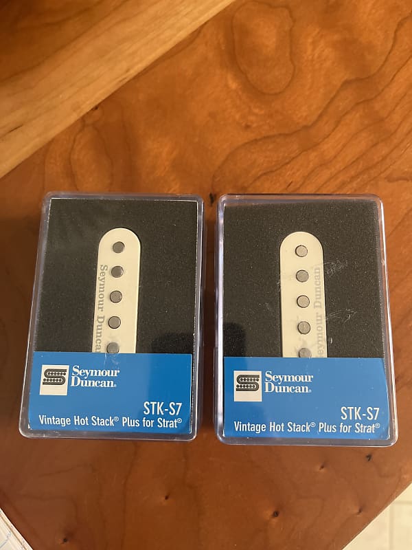 Seymour Duncan STK-S7 Vintage Hot Stack Plus Strat Pickup - | Reverb