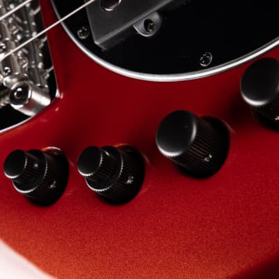 Ernie Ball Music Man Bongo 5 HH - Blood Orange | Reverb