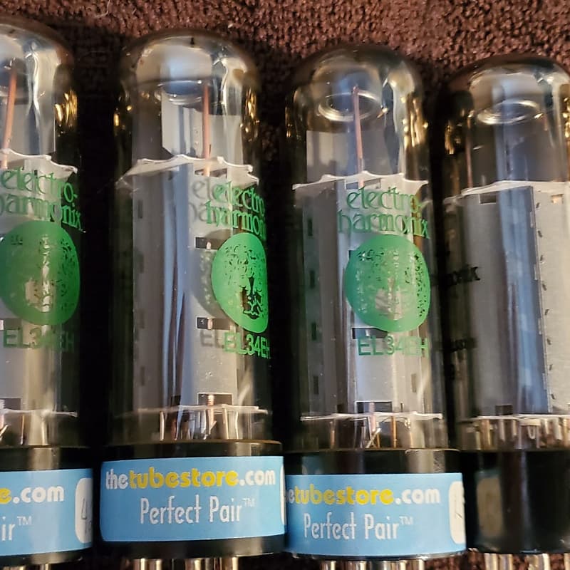 Tubes El34 Electro Harmonix Matched Quad. | Reverb Canada