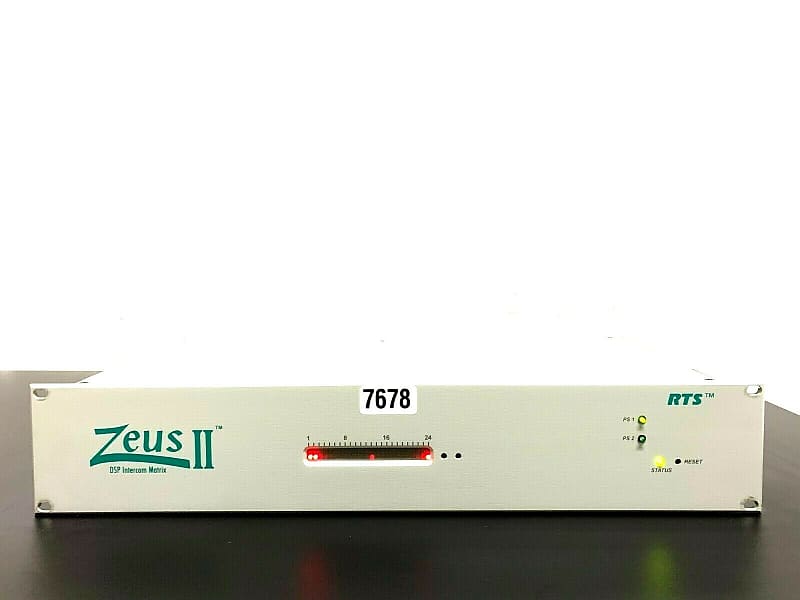 RTS/Telex Zeus II DSP Intercom Matrix #7678 (One) | Reverb
