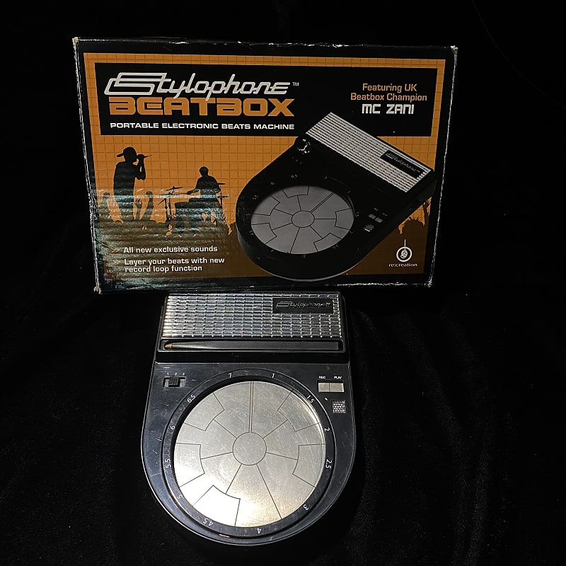 Stylophone Beatbox weird touch controlled UK drum synth | Reverb