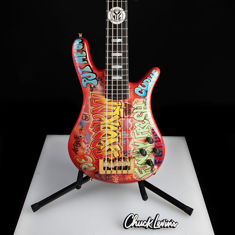 Spector USA Custom NS-5 NYC Graffiti Collection Limited | Reverb
