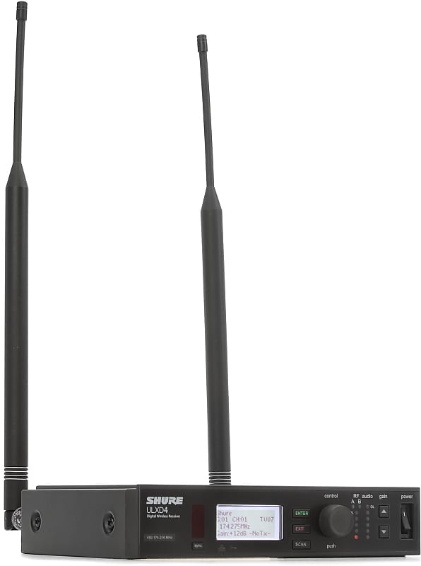 Shure ULXD4 Digital Wireless Receiver - V50 Band | Reverb
