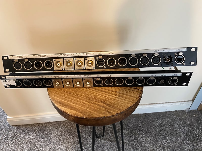 Audio Rack Patch Panel - 1u - Xlr, cat5 & other sockets | Reverb UK