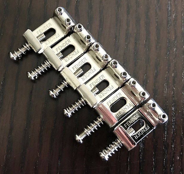 Fender Saddles Chrome | Reverb