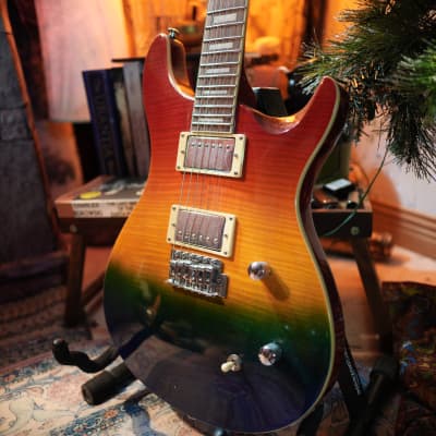 Firefly PS PRS Style 2000’s - Rasta Rainbow | Reverb