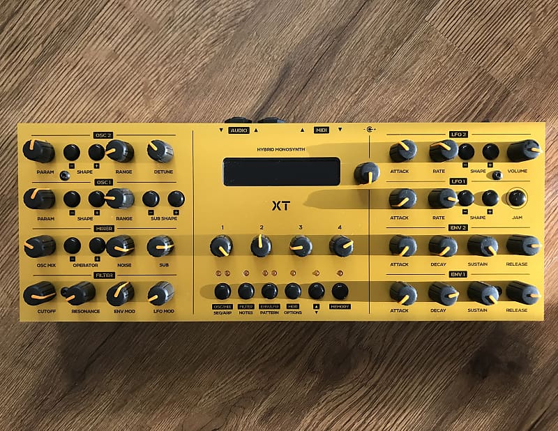 Shruthi XT 4 Pole Mission filter 2021 Yellow (Mutable | Reverb