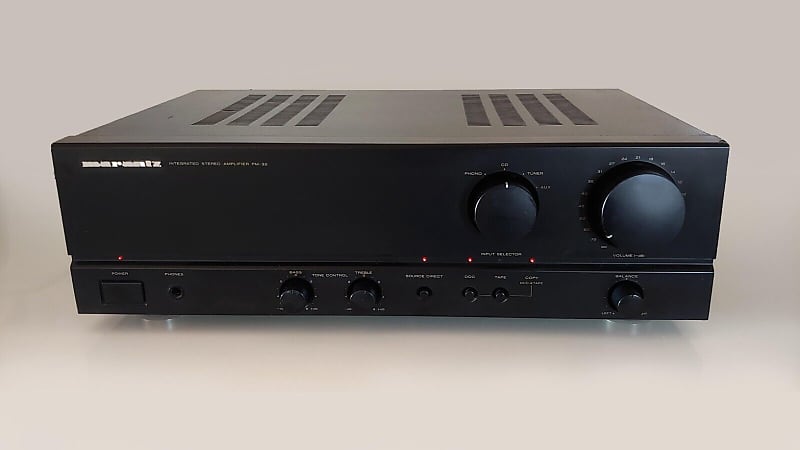 Beautiful Vintage 1992 MARANTZ PM-32 Amplifier - PERFECT | Reverb