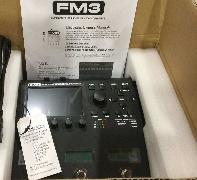 Fractal Audio FM3 MKII Turbo Amp Modeler / Multi-FX / | Reverb UK
