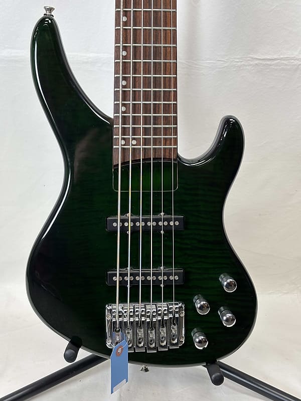 Douglas 6 String Bass - Green Stain | Reverb