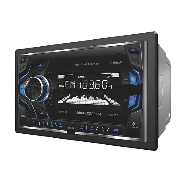 Soundstream VM-22B Double-DIN Digital Media Player w/ USB | Reverb