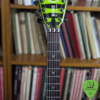 Dean Dime Razorback Slime Bumblebee 2007 - Slime Green | Reverb
