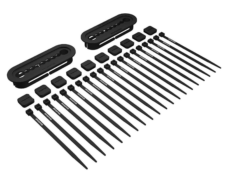 Mono Pedalboard Accessories Kit (Tag, Track Tie) | Reverb