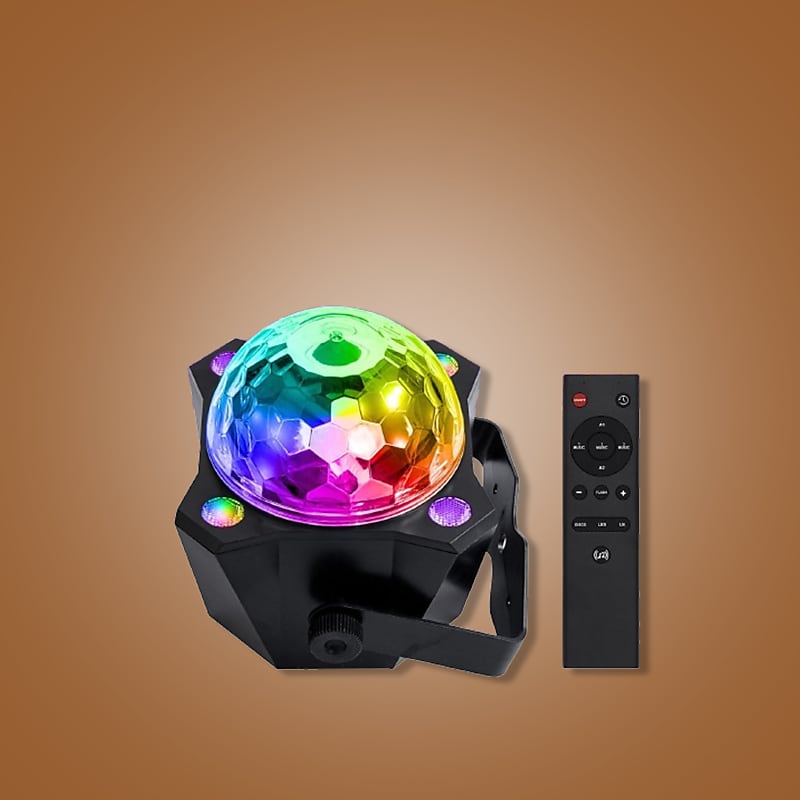 Disco Ball Party Lights Sound Activated LED Colorful DJ | Reverb