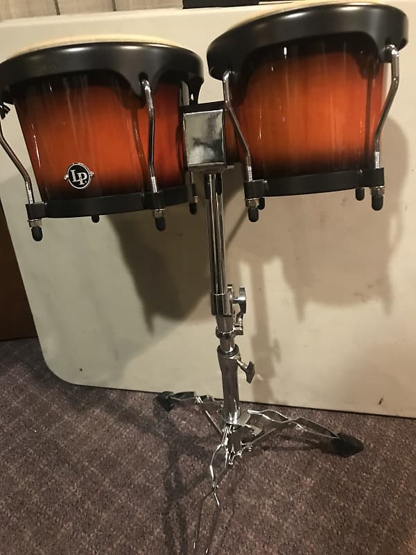 Latin Percussion Aspire 2019 Starburst Bongos with stand | Reverb