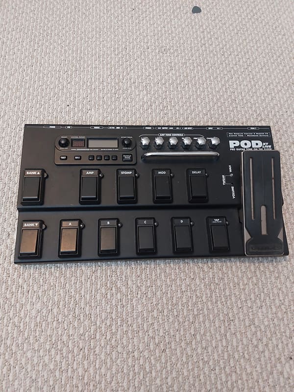 Line 6 POD xt Live Multi-Effect and Amp Modeler | Reverb