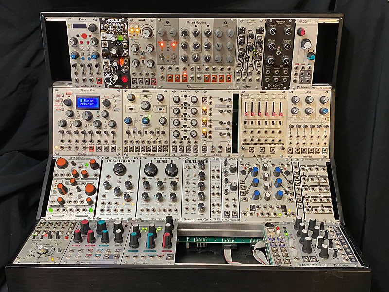 Eurorack Modular System Loaded 2010's - Silver | Reverb