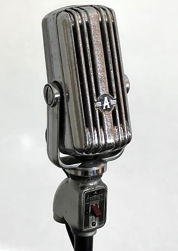 Vintage 1940's AMPERITE Model MH RIBBON MICROPHONE - restored | Reverb