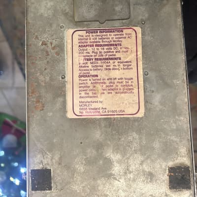 Morley Vintage Slimline Swiveltone Volume Pedal 70’s to 80’s | Reverb