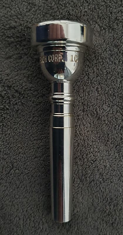 VINCENT BACH CORP. 1C trumpet mouthpiece, ORIGINAL PLATING! | Reverb