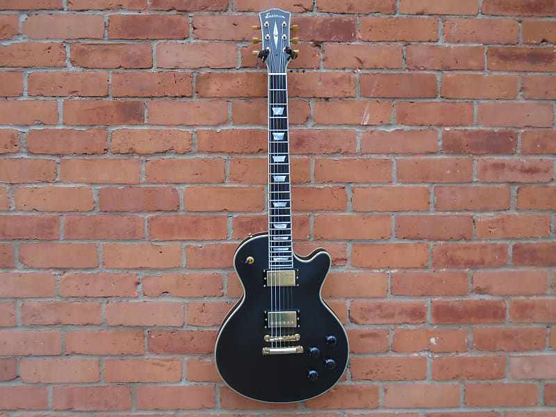 Eastman SB57/N-BK guitar w/hard case | Reverb