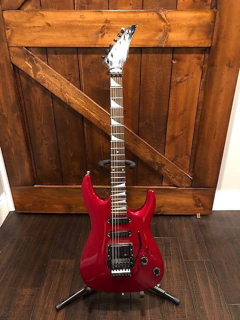 Vester Super Strat w/Floyd Rose Bridge Red | Reverb