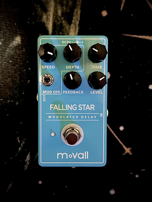 MOVALL Falling Star Modulated Delay Guitar Effect Pedal | Reverb