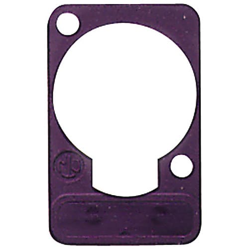 Neutrik D Series Panel Labeling Plate, Violet, DSS-VIOLET | Reverb