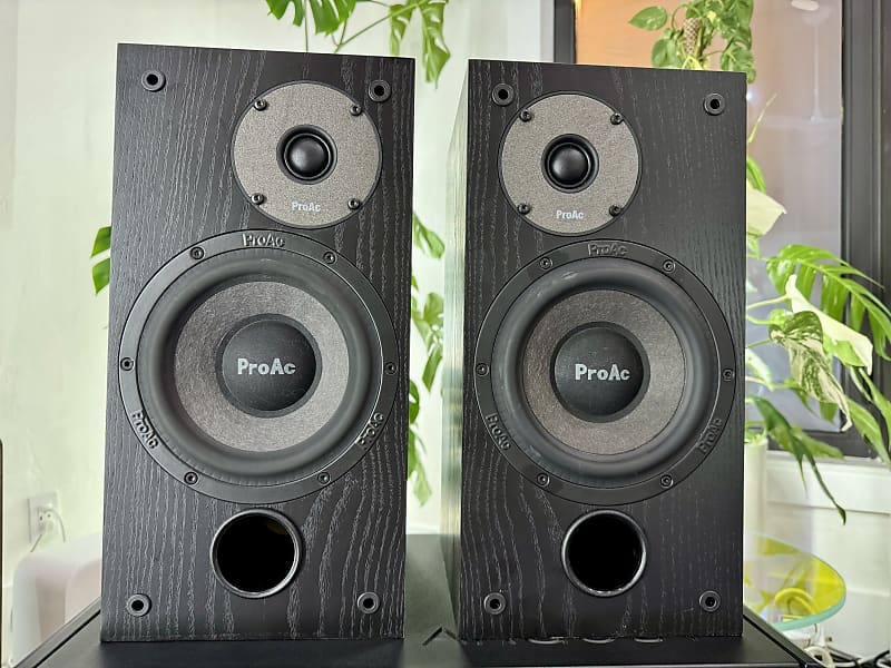 ProAc Studio SM100 Passive Studio Monitors - Black | Reverb