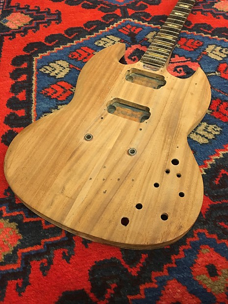 Homemade Gibson SG style guitar | Reverb