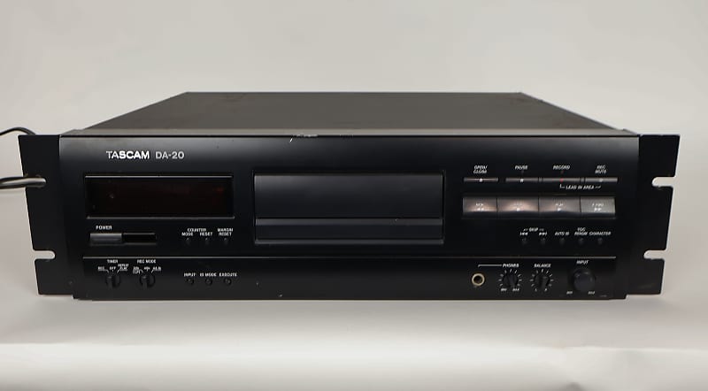 Tascam DA-20 DAT Digital Audio Tape Player/Recorder PROJECT | Reverb