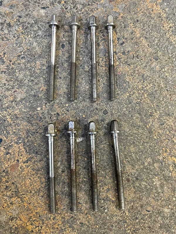 Slingerland 2-5/8" Nickel Tension Rods 8pk Vintage 1950's | Reverb UK