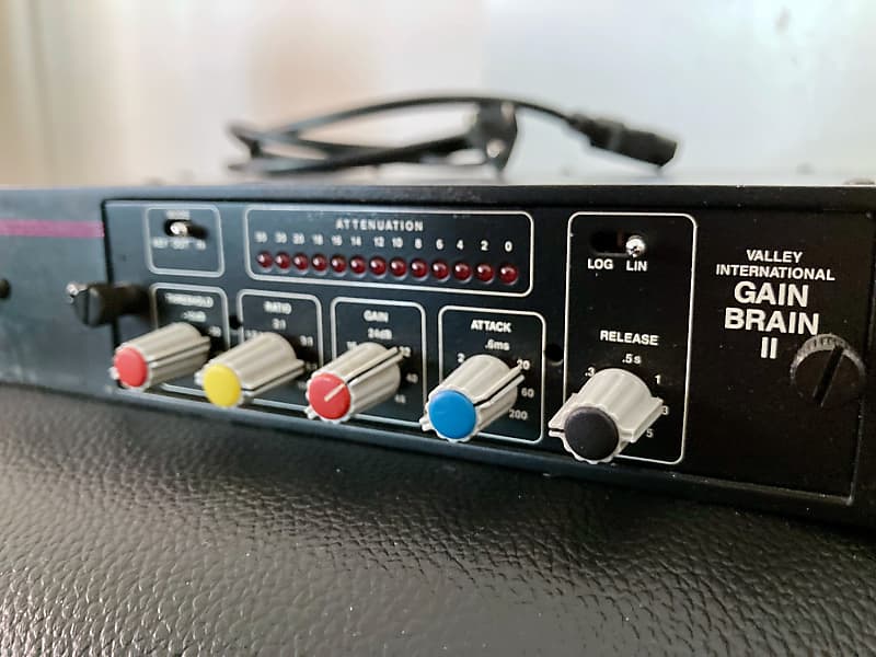 Valley People Gain Brain II Compressors 70s/80s - Black | Reverb