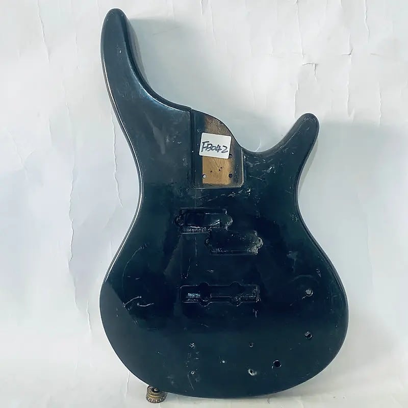 Black Basswood DIY Project Bass Guitar Body | Reverb UK