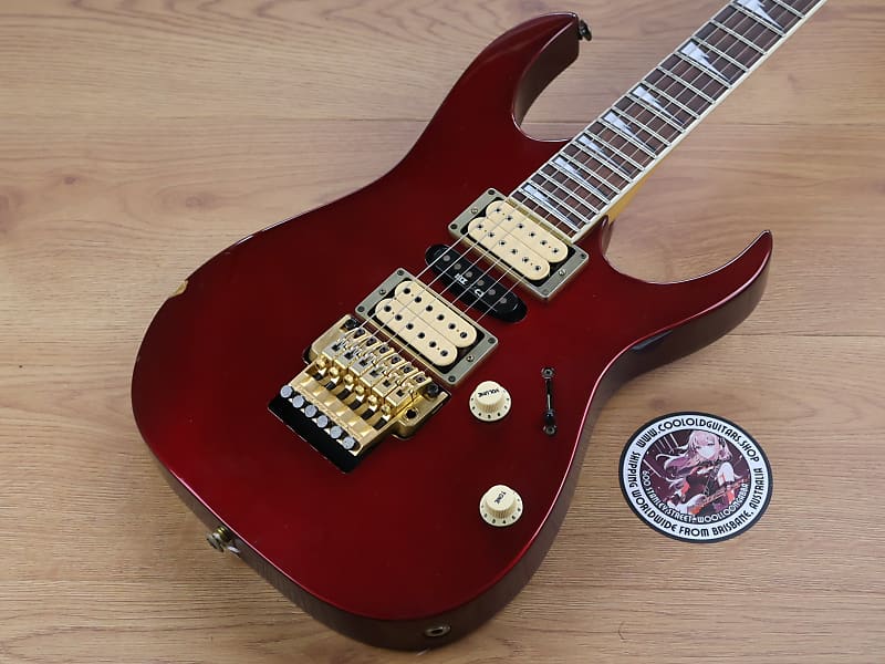 1994 Ibanez RG770G HSH Superstrat (Royal Wine) | Reverb Australia