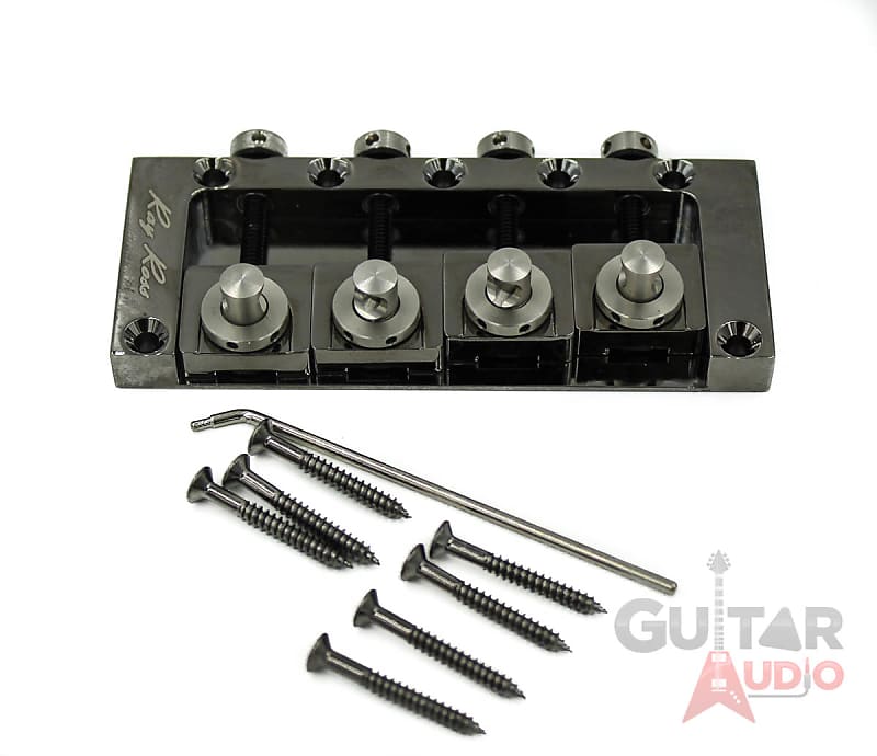 Ray Ross Saddle-Less/Saddleless 4-String P/J Bass Bridge - | Reverb