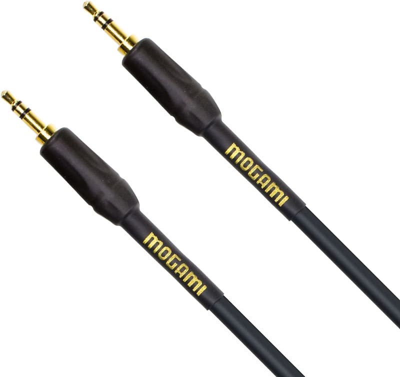 GOLD 3.5-3.5-20 Stereo Audio Patch Cable, 3.5mm TRS Male | Reverb