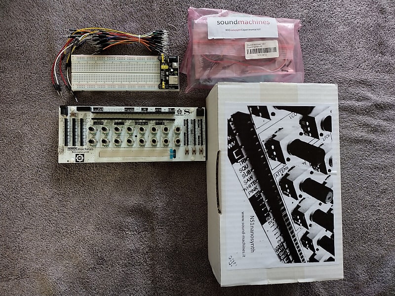 Soundmachines NS1 Nanosynth Mini Modular Synthesizer and | Reverb