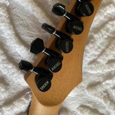 Kiesel 2020 Custom Aries Pearl Blue MULTI-SCALE/Fanned Frets | Reverb