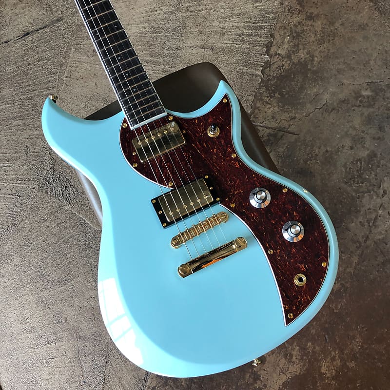 Dunable Guitars Cyclops DE v2, Powder Blue with Gold Hardware | Reverb