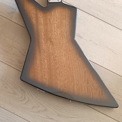 G&L USA neck/OX BIRD body, Dusty Hill Explorer Bass, 1993 | Reverb