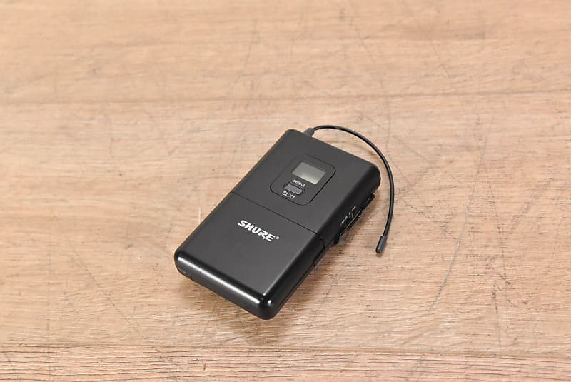 Shure SLX1 Wireless Belt Pack Transmitter - G4 Band (church | Reverb