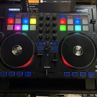 Reloop BeatPad 2 Channel DJ Controller 2010s - Black & Flight | Reverb