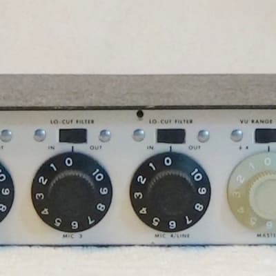 Shure M67 Vintage '60s-'70s Mic Preamp / Mixer | Reverb