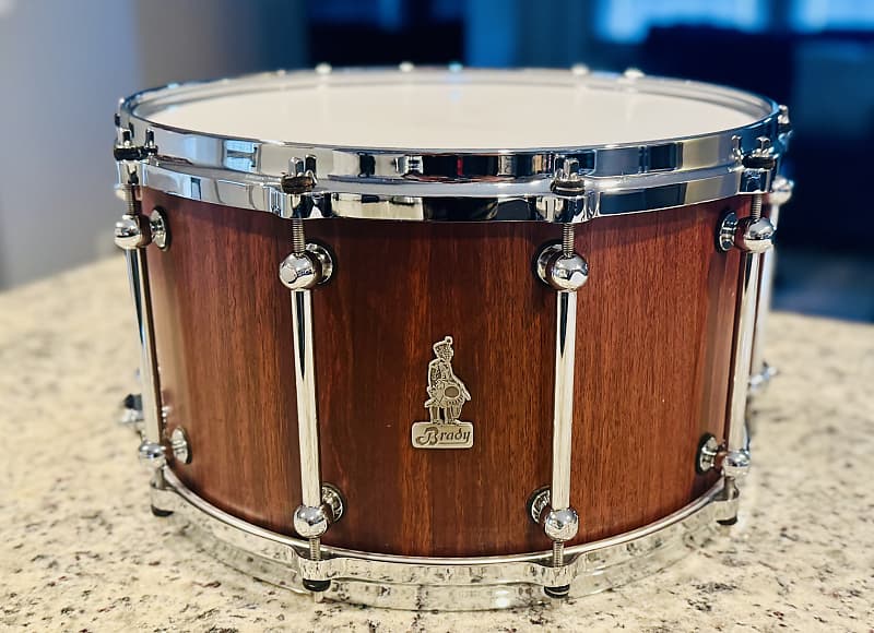 Brady Drums 8x14 Jarrah Block Stave Snare Drum 2008 | Reverb