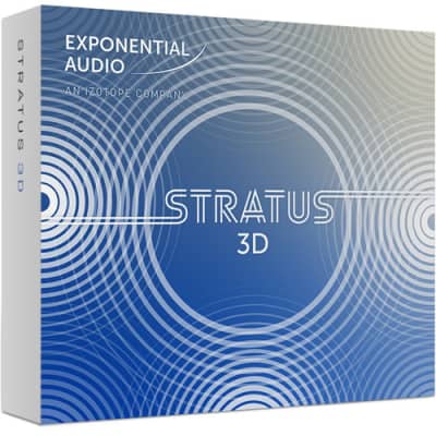 iZotope Exponential Audio Stratus 3D Algorithmic Reverb | Reverb