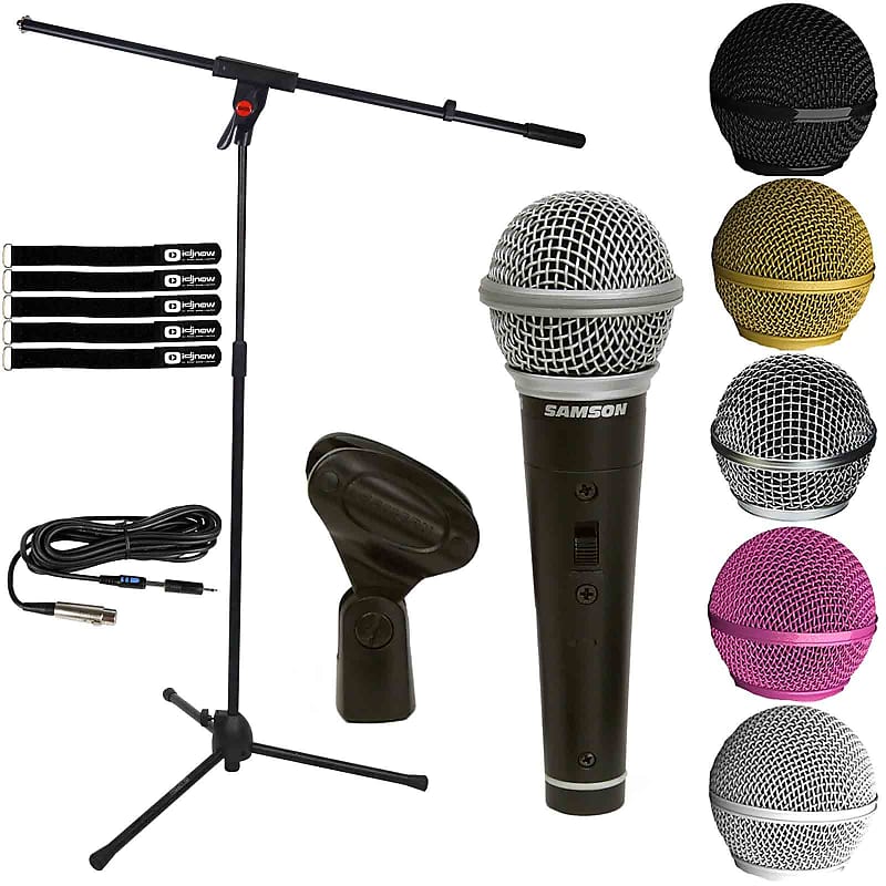 Handheld Dynamic Karaoke Computer Microphone Vocal DJ PA Mic | Reverb